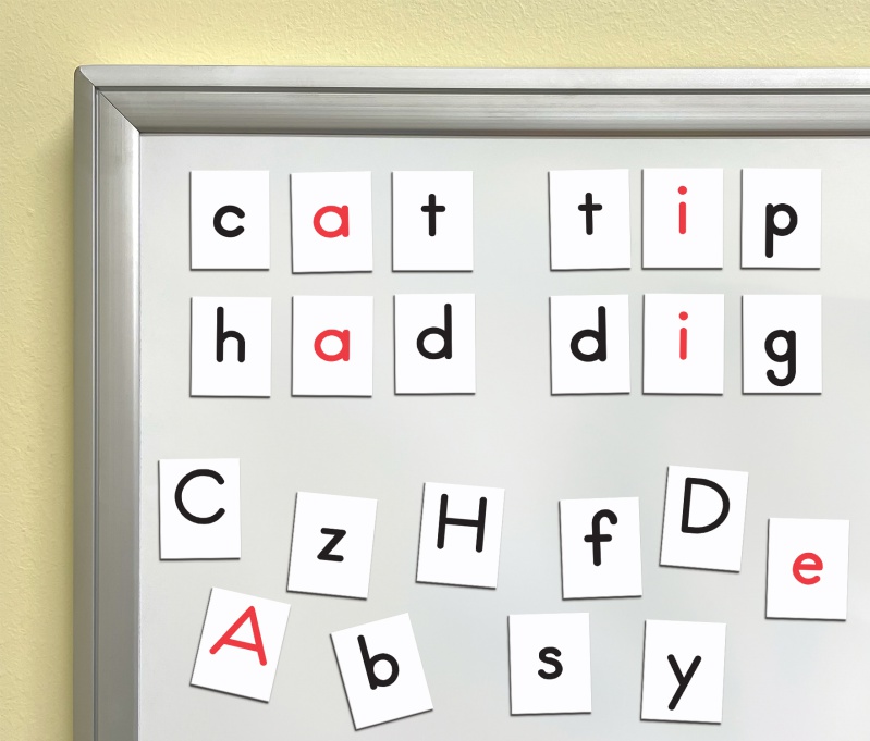Magnetic Alphabet Tiles for Phonics & Spelling | Grades K-3