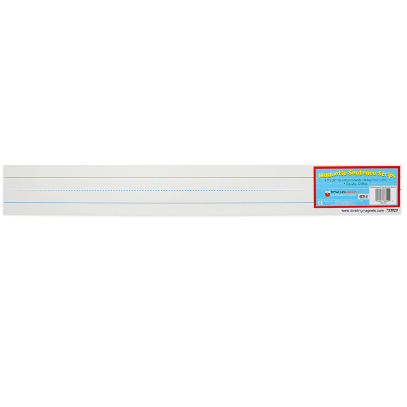 Magnetic Sentence Strips for Writing Practice | Grades K-5