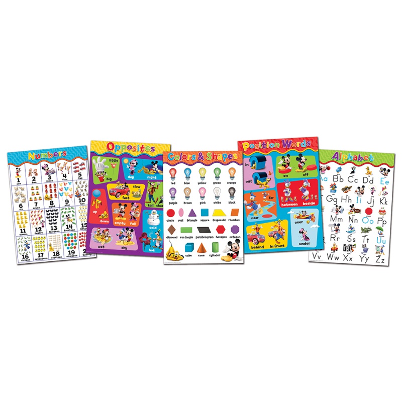 Mickey Mouse Beginning Concepts Bulletin Board Set