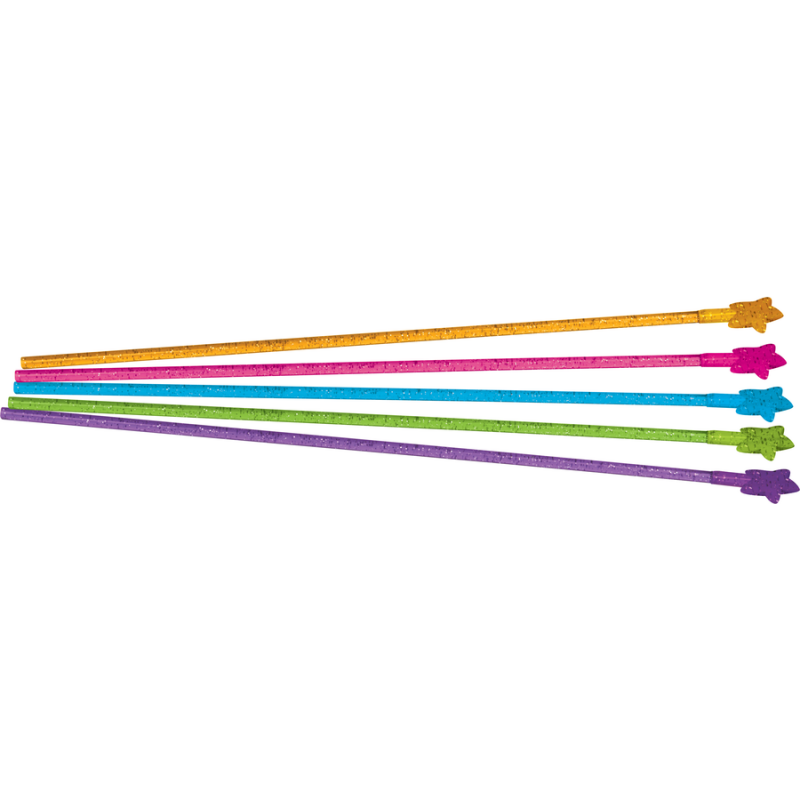 Mini Star Pointers Glitter Brights Assorted Color