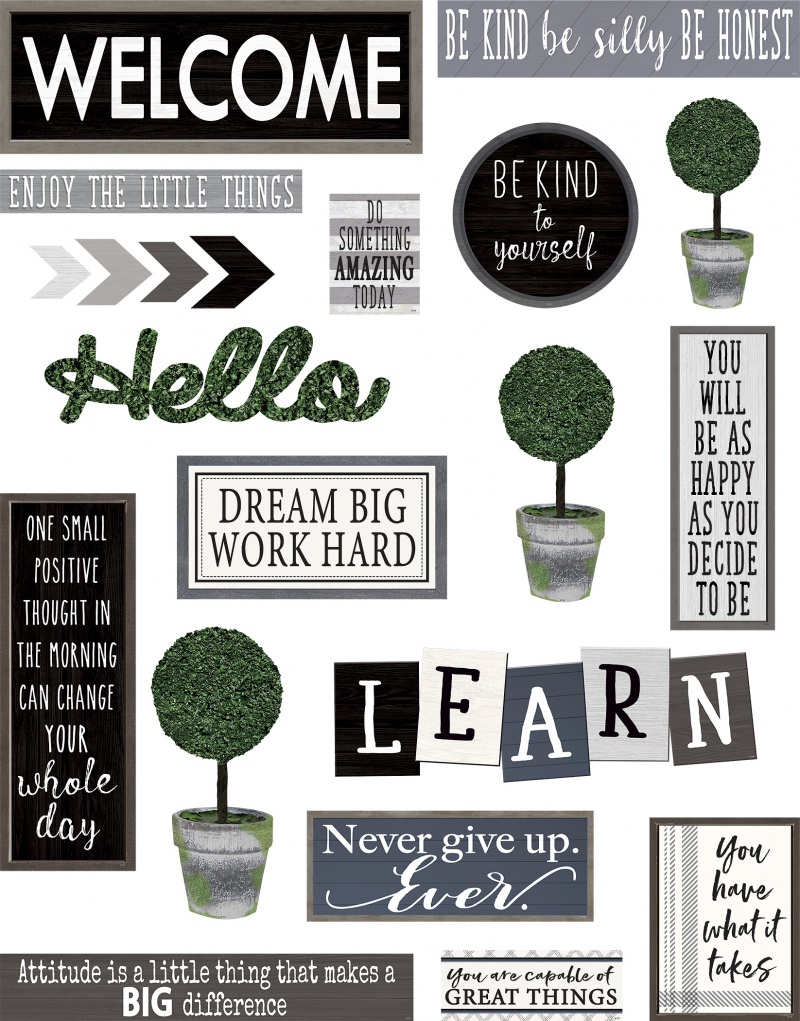 Modern Farmhouse Wall Decor Bulletin Board