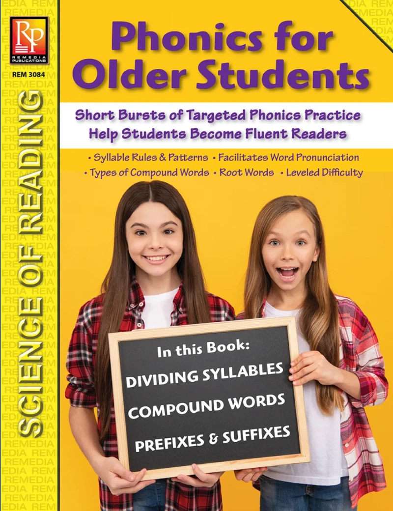More Phonics for Older Students – Remedia Publications Grades 3–5