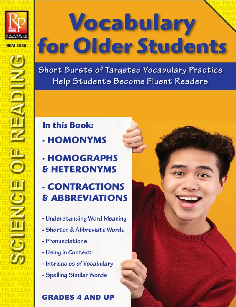 More Vocabulary for Older Students – Remedia Publications