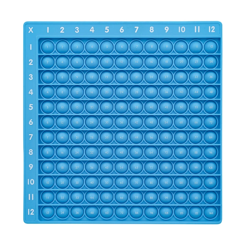 Multiplication Bubble Board Poppers 12 X 12