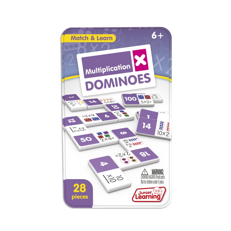 Multiplication Dominoes for Math Facts | Ages 7-12