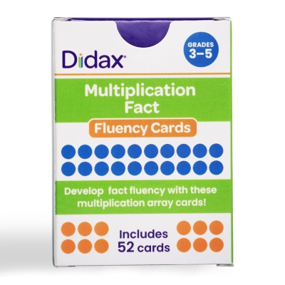 Multiplication Fact Fluency Cards | Grade 5 Math Practice