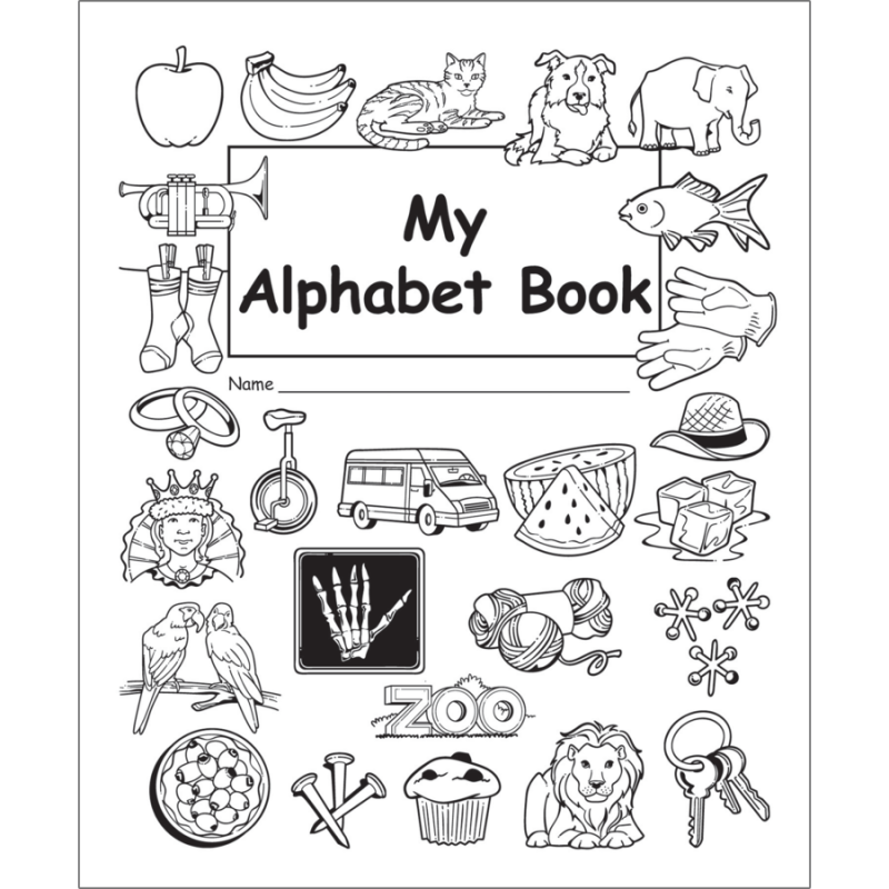 My Alphabet Book for Vocabulary Building | Kindergarten