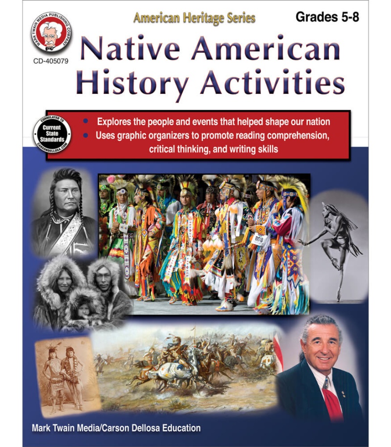 Native American History Activities Workbook – Carson Dellosa