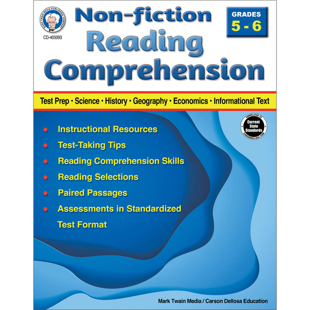 Non-fiction Reading Comprehension Grade 5-6 Workbook