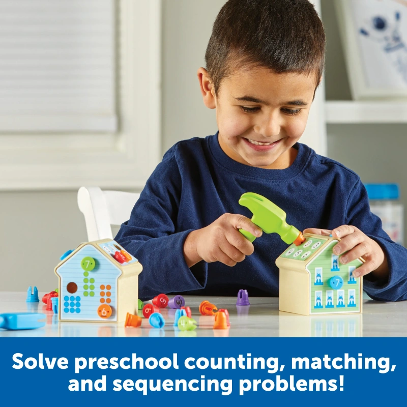 Number Nails! Fine Motor Math Game – Learning Resources