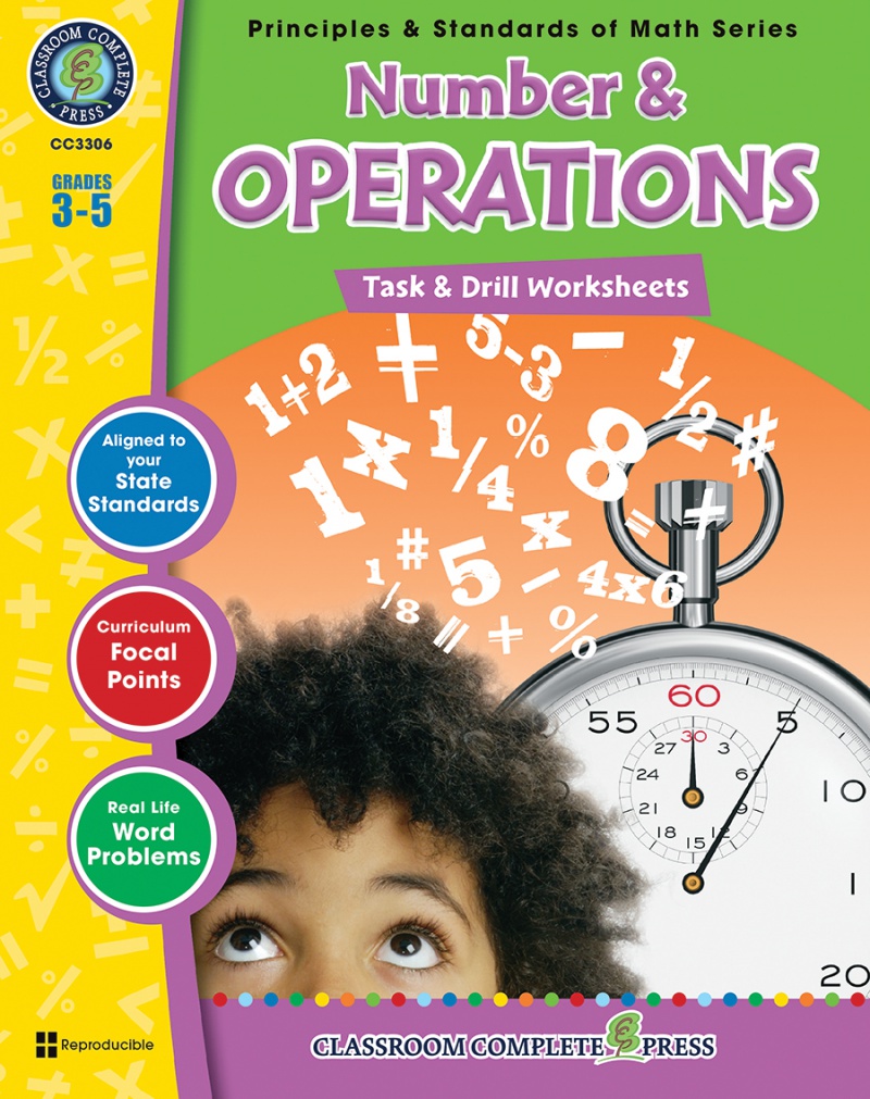 Number Operations Worksheets for Grades 3-5 | Math Practice