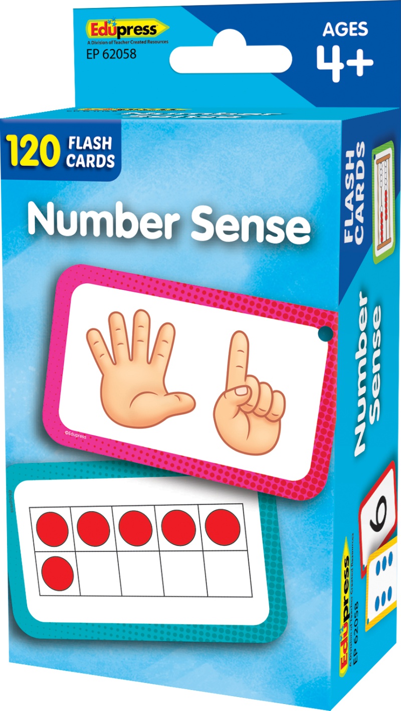 Number Sense Flash Cards – Edupress Grades A4–125