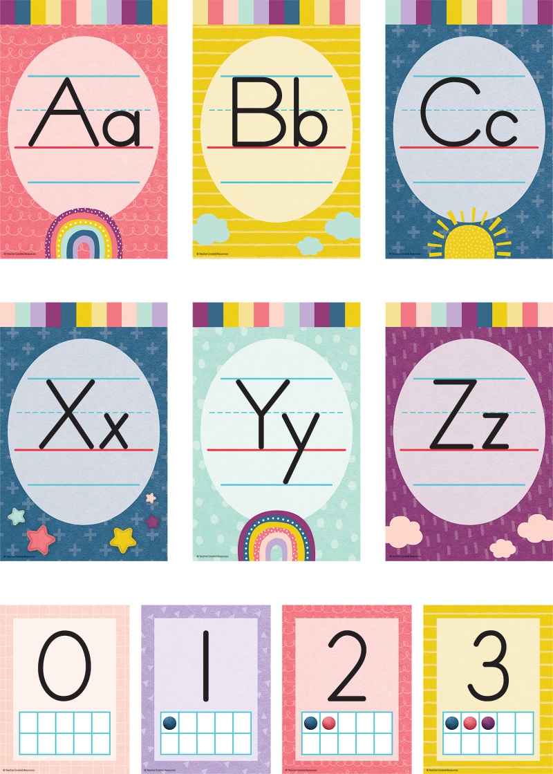 Alphabet & Number Bulletin Board Set | All Grades