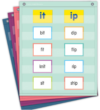 Oh Happy Day Magnetic Mini Pocket Charts (14" x 17")