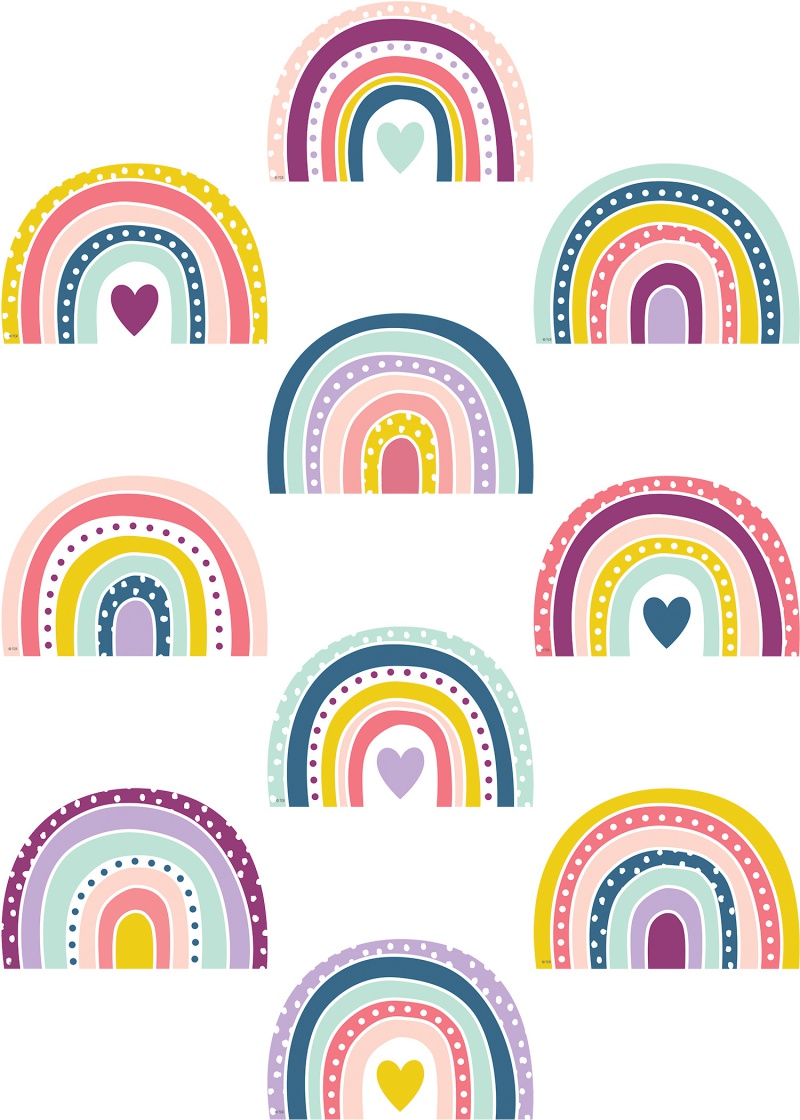 Rainbow Classroom Accents for Decorating | All Ages