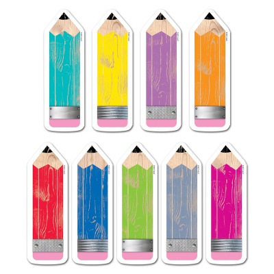 Pencils 6" Designer Cut-Outs – Creative Teaching Press