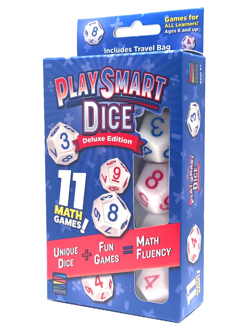 Math Dice Games Set for Mental Math & Probability | Ages 6+