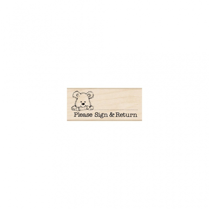 Please Sign & Return Pup Stamp