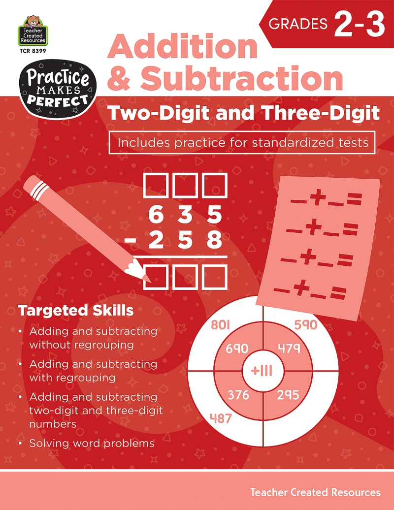 PMP: Two-Digit & Three-Digit Addition & Subtraction – Teacher Created ...