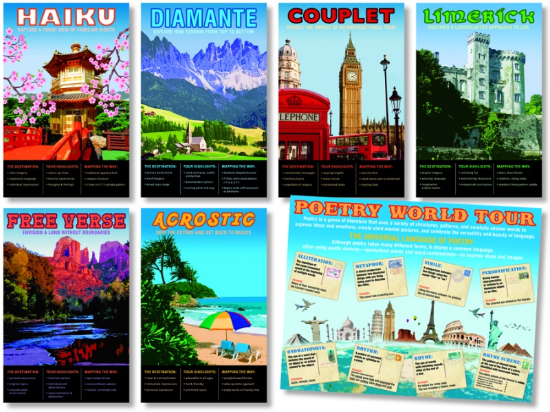 Poetry Bulletin Board Set