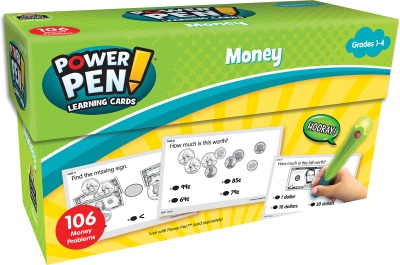 Power Pen Learning Cards: Money – Teacher Created Resources