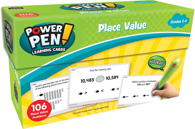 Place Value Learning Cards for Grade 4 Math | Interactive Cards