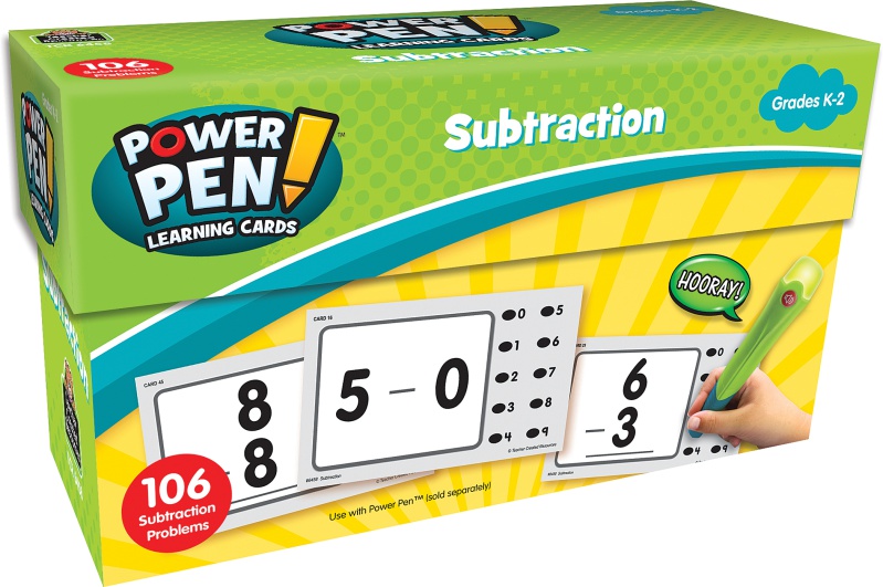 Subtraction Practice Cards | Self-Checking Math Centers