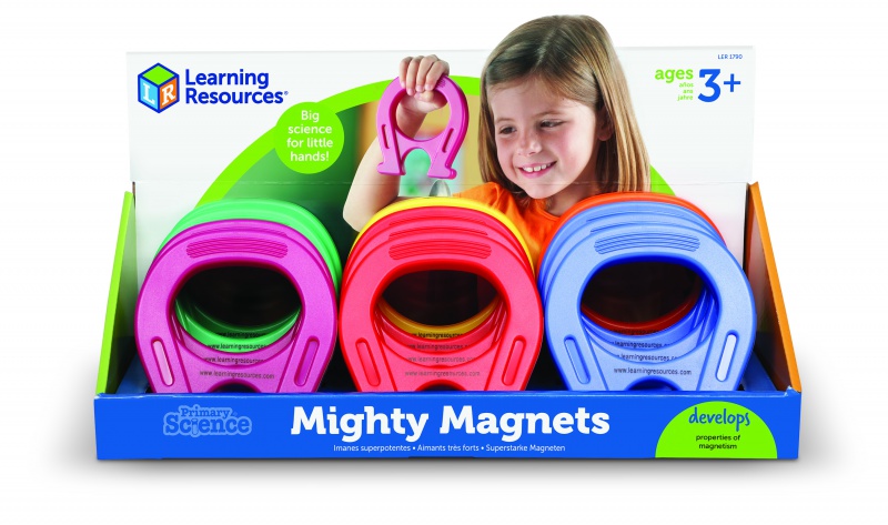 Primary Science 5" Mighty Magnets – Learning Resources Grades A3–A7
