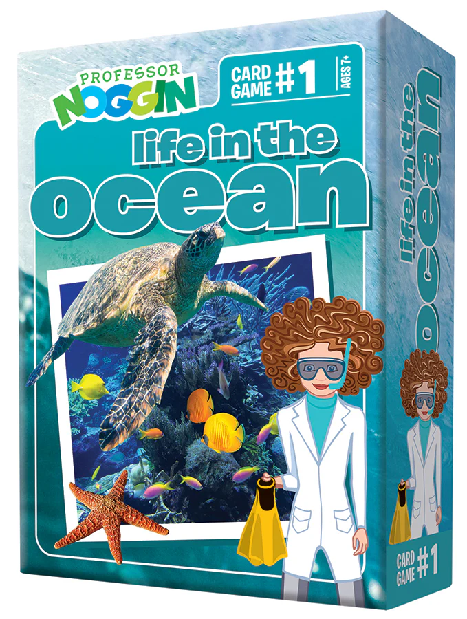 Ocean Life Card Game for Marine Science | Ages 7+