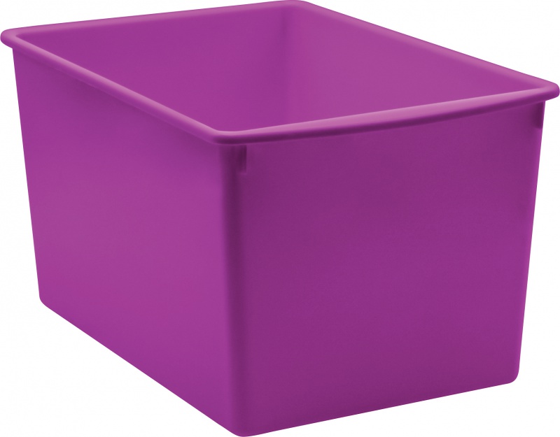 Purple Plastic Multi-Purpose Bin – Teacher Created Resources