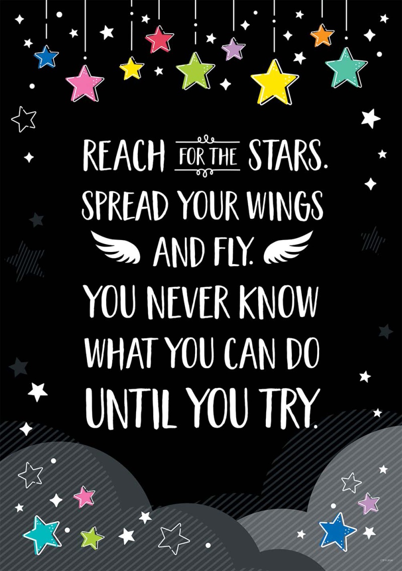 Reach for the stars Poster