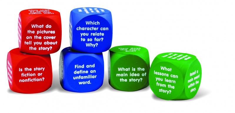 Reading Comprehension Cubes
