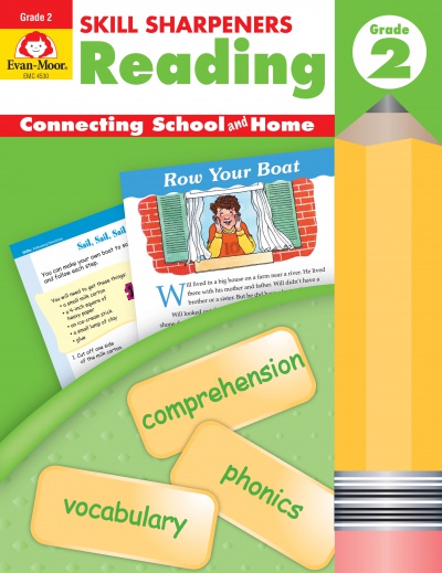 Grade 2 Reading Skills Workbook | Comprehension & Phonics