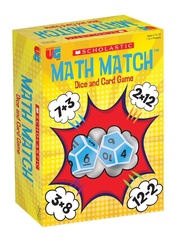Math Match Dice Game for Number Operations | Ages 5-12