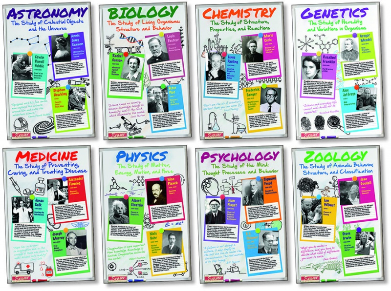 Scientists Bulletin Board Set