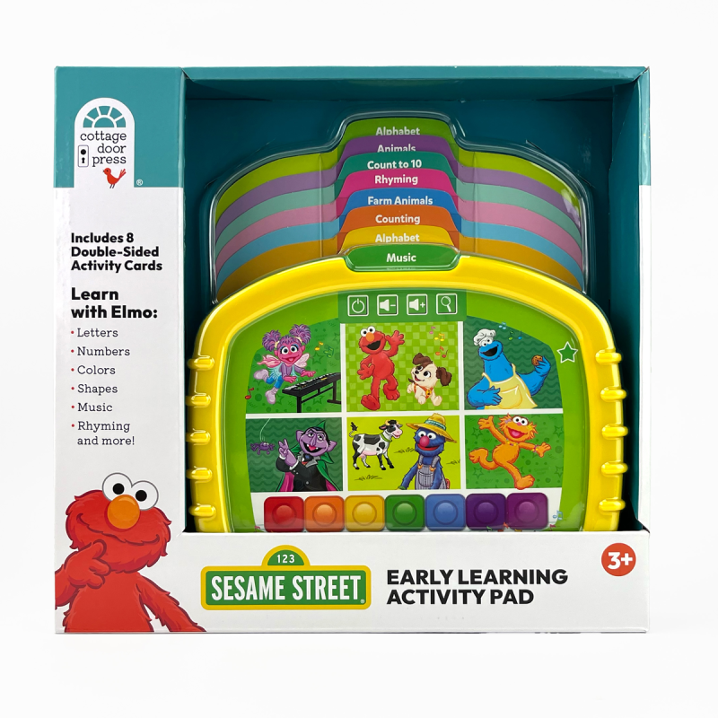 Sesame Street Early Learning Activity Pad – Cottage Door Press
