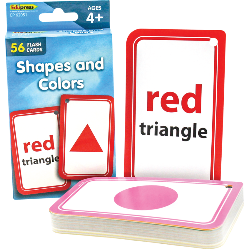 Shapes and Colors Flash Cards – Teacher Created Resources