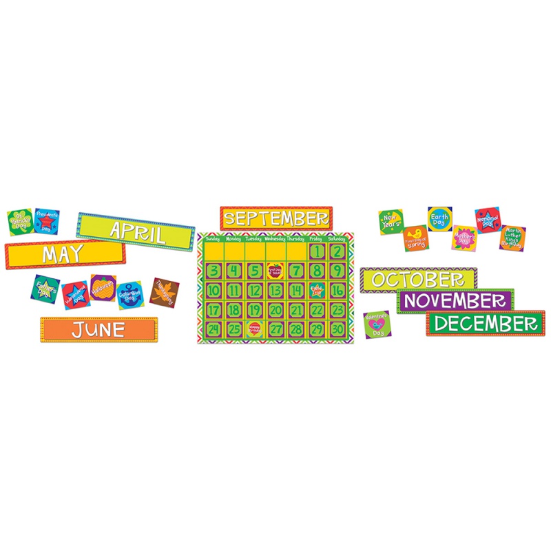 A Sharp Bunch Calendar Bulletin Board Set
