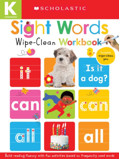 Sight Words Wipe Clean Workbook for Grade 3 | TeachingStuff