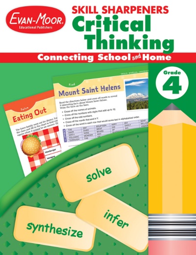 Critical Thinking Workbook for Grade 4 | Elementary Skills