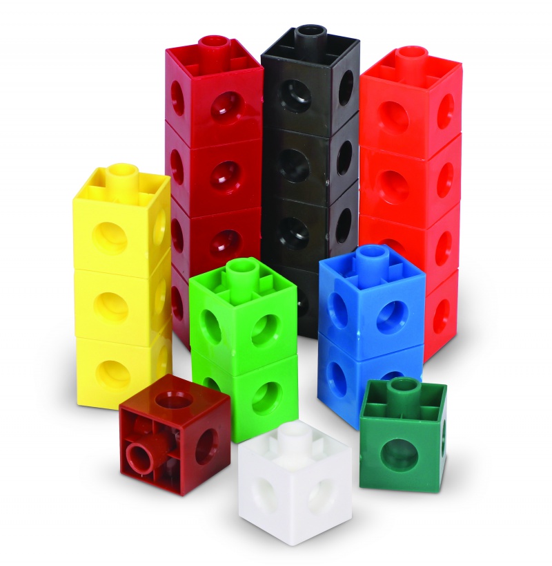 Snap Cubes Set of 100 for Early Math | Kindergarten-Grade 2