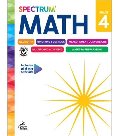 Spectrum Math, Grade 4