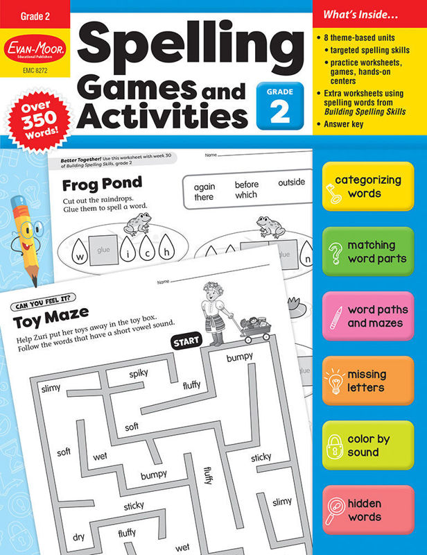 Spelling Games and Activities Grade 2
