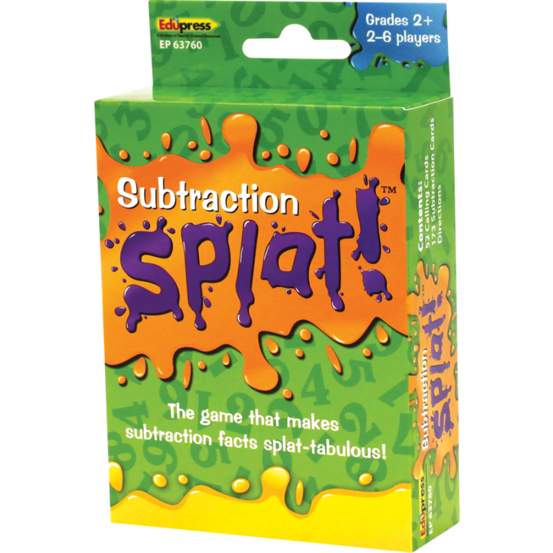 Splat Game: Subtraction