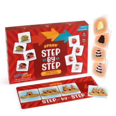 Step By Step Sequence Lotto Game for Ages 3+ | Language Skills