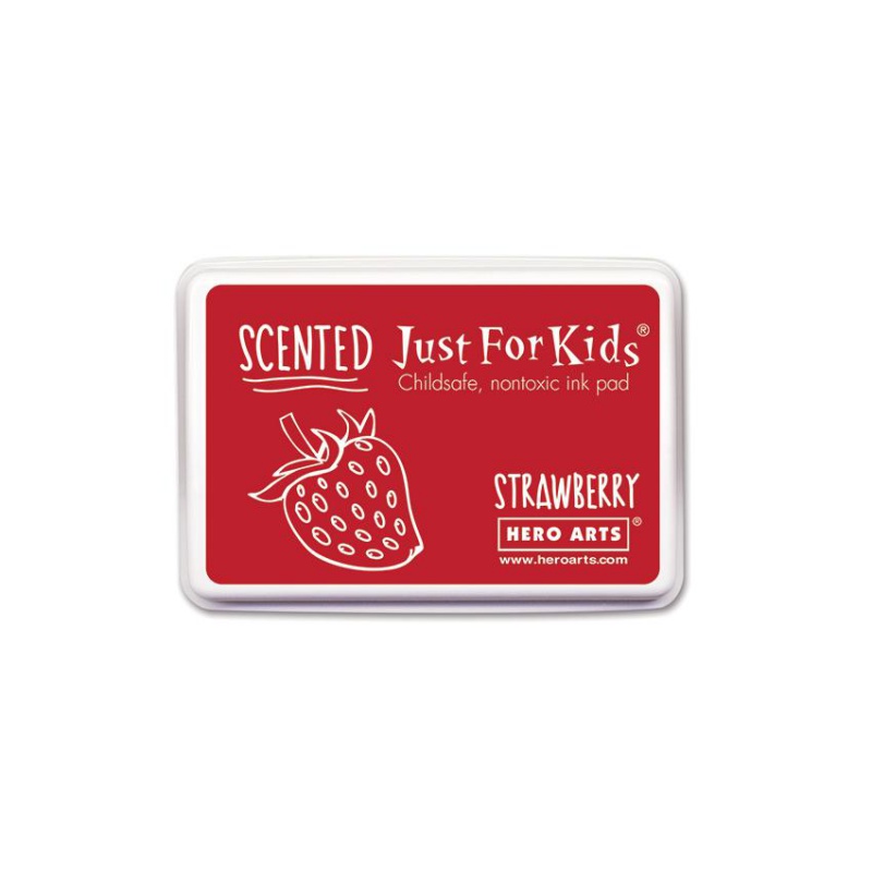Strawberry Scented Red Ink Stamp Pad | Classroom Stamping