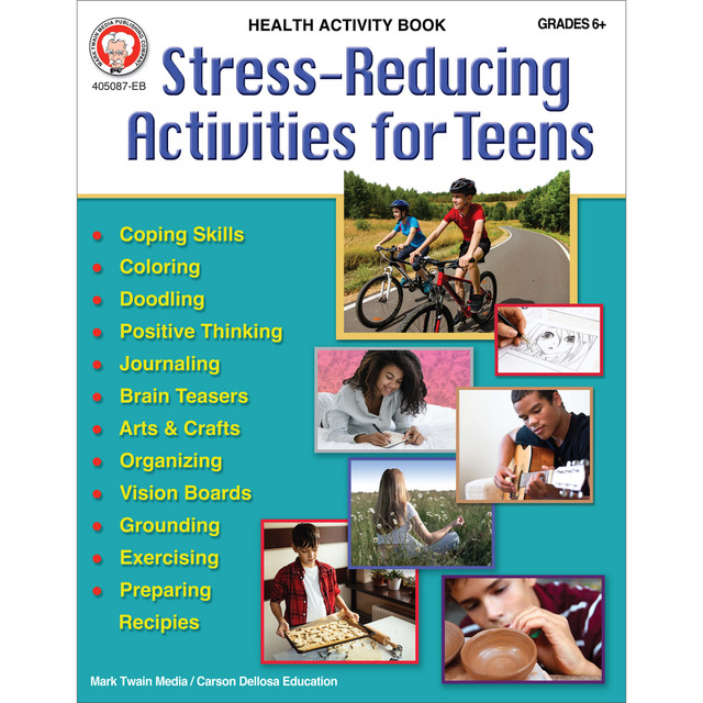 Stress-Reducing Activities for Teens Workbook – Mark Twain Publishing