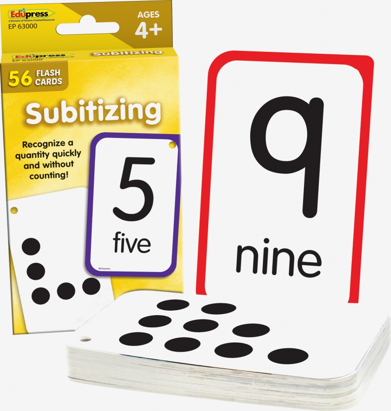 Subitizing Flash Cards for Number Recognition | Ages 4+