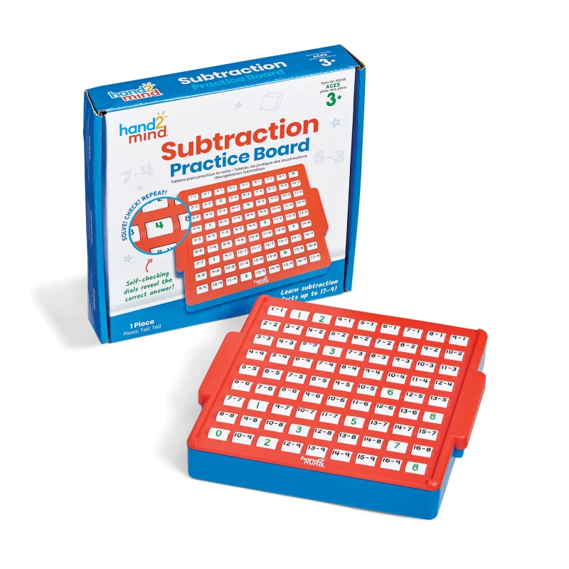 Subtraction Skills Practice Board – Hand 2 Mind Grades A3+