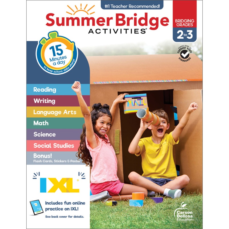 Summer Bridge Workbook Grade 3 Readiness | TeachingStuff